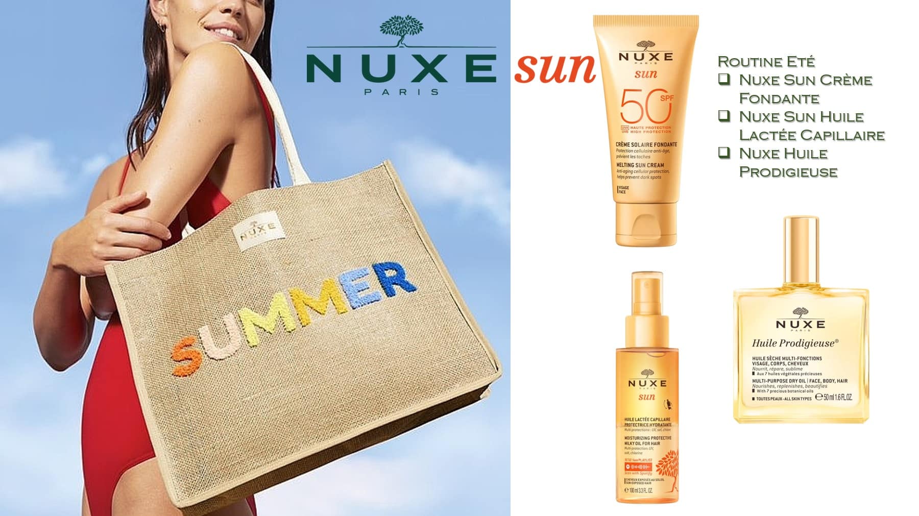 Nuxe Sun Routine Eté 2023 Paraexpert Tn